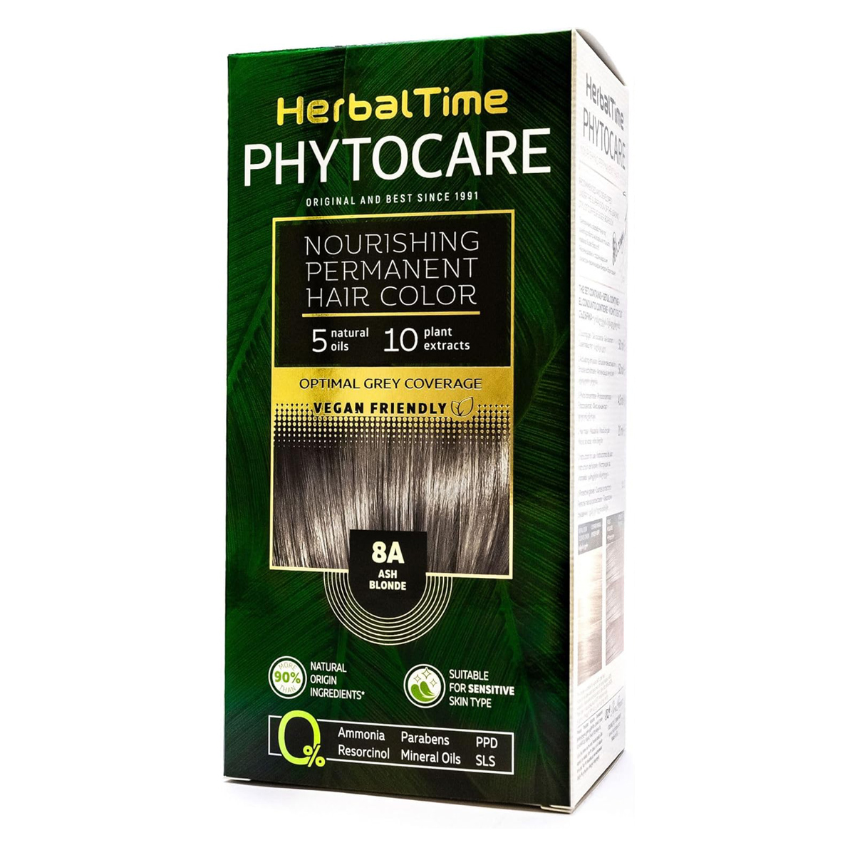 HERBAL TIME boja za kosu 8A Ash Blonde 16190 | LECO